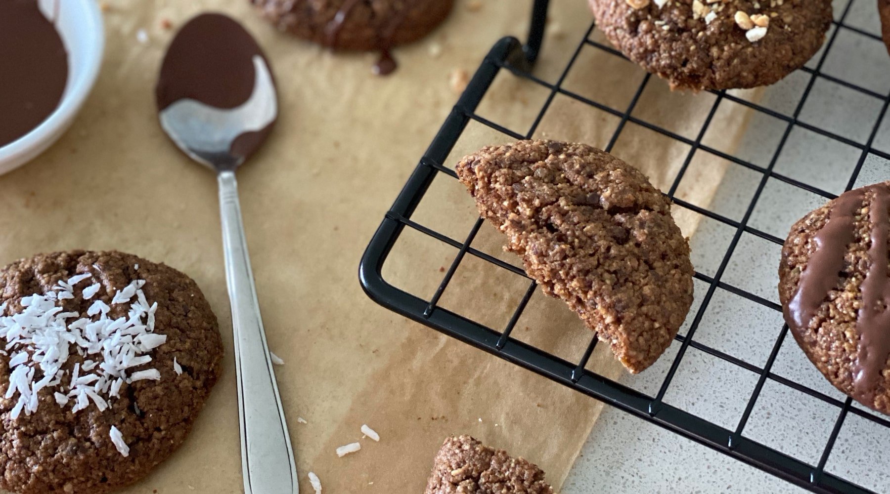Dark Chocolate Cookies with Tina